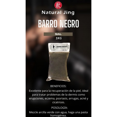 SIAL BARRO NEGRO 1KG