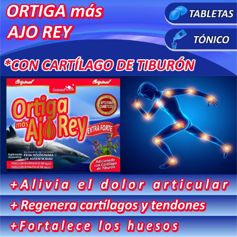 AJO REY CON ORTIGA FORTE