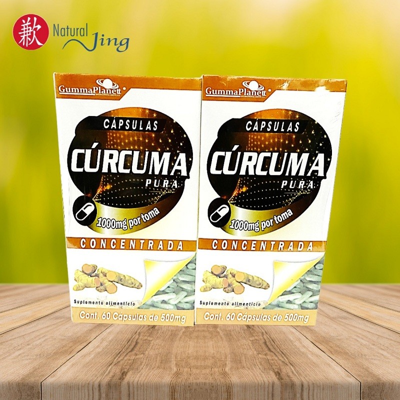 DUO CURCUMA C/60 CAPSULAS DE GUMMA PLANETT