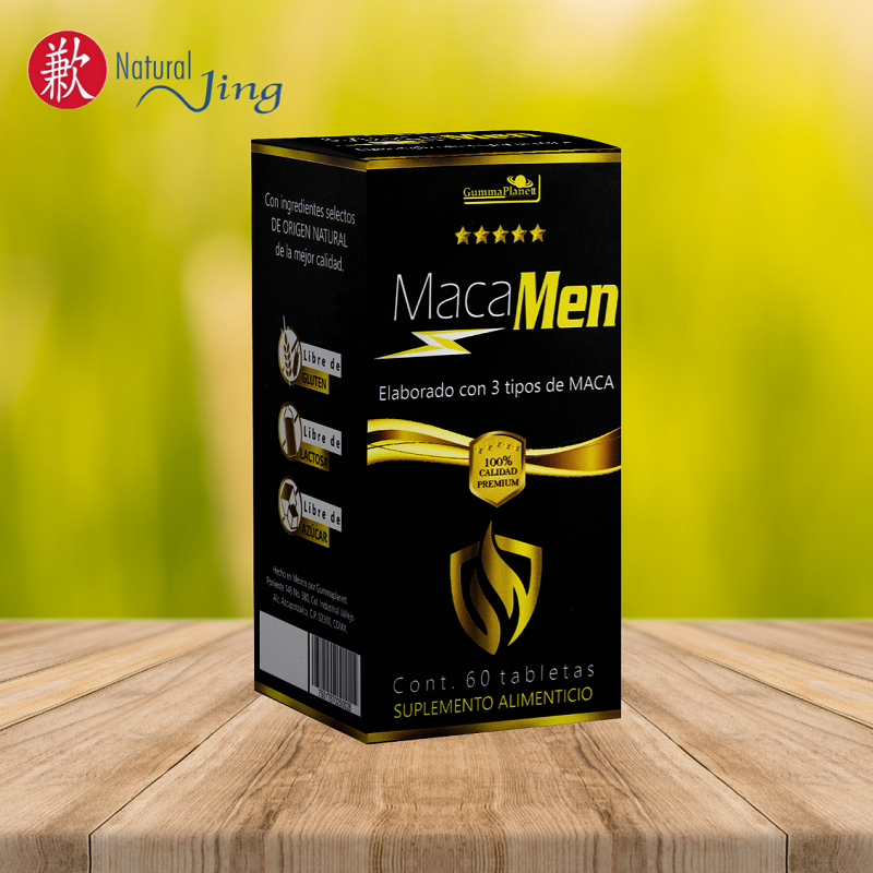 MACA MEN C/60 TABLETAS DE GUMMA PLANETT