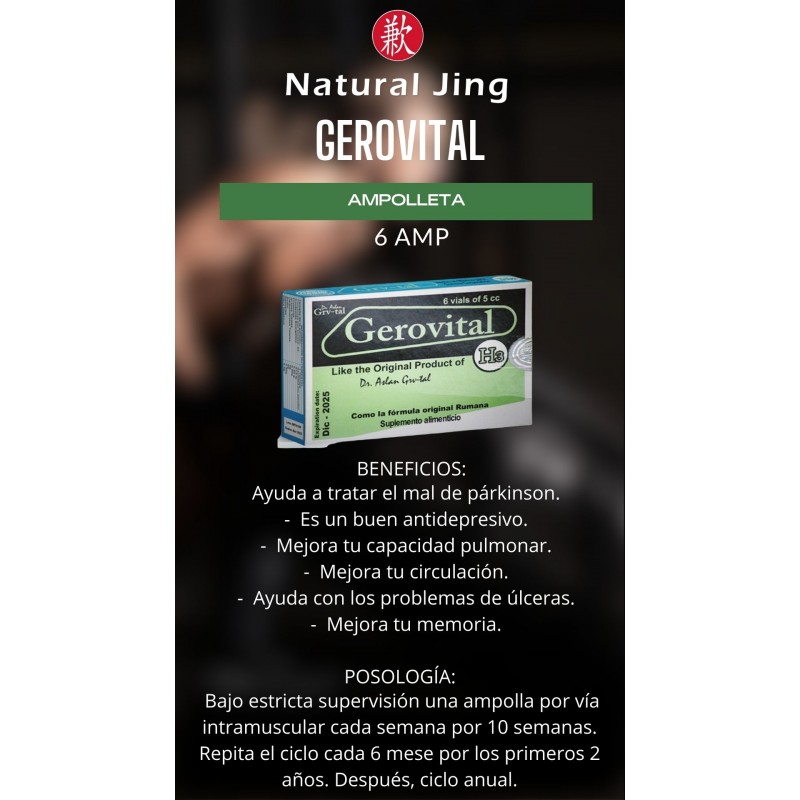 GEROVITAL H3 AMPOLLETAS