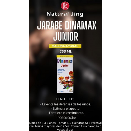 SALUD NATURAL JARABE DINAMAX JUNIOR 250 ML