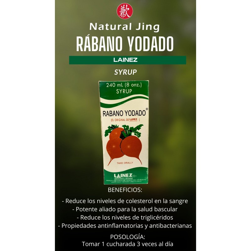 RABANO YODADO LAINEZ 240 ML