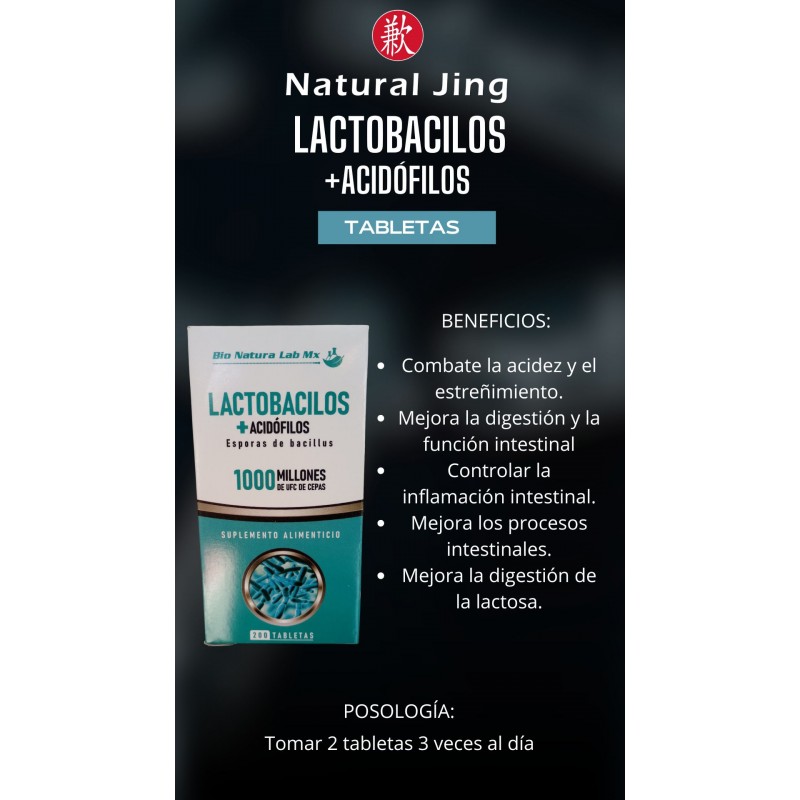LACTOBACILOS + ACIDÓFILOS